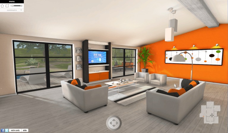 Showroom 3D Orange – Polymorph